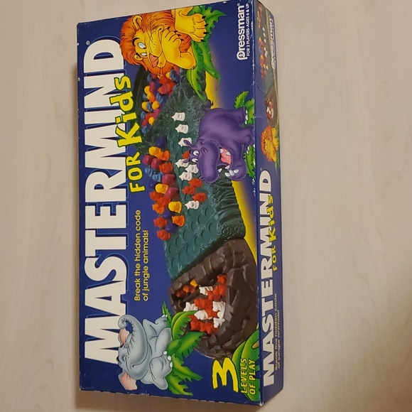 Pressman | Games | Pressman Mastermind For Kids 3 Levels Of Play | Poshmark